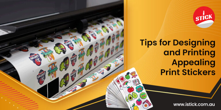 Expert Tips to Design Eye-Catching Print Stickers| iStick