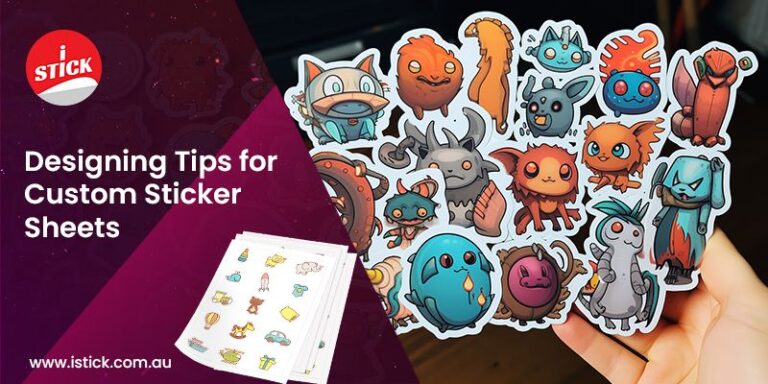 Creative Uses of Custom Sticker Sheets for DIY Projects| iStick